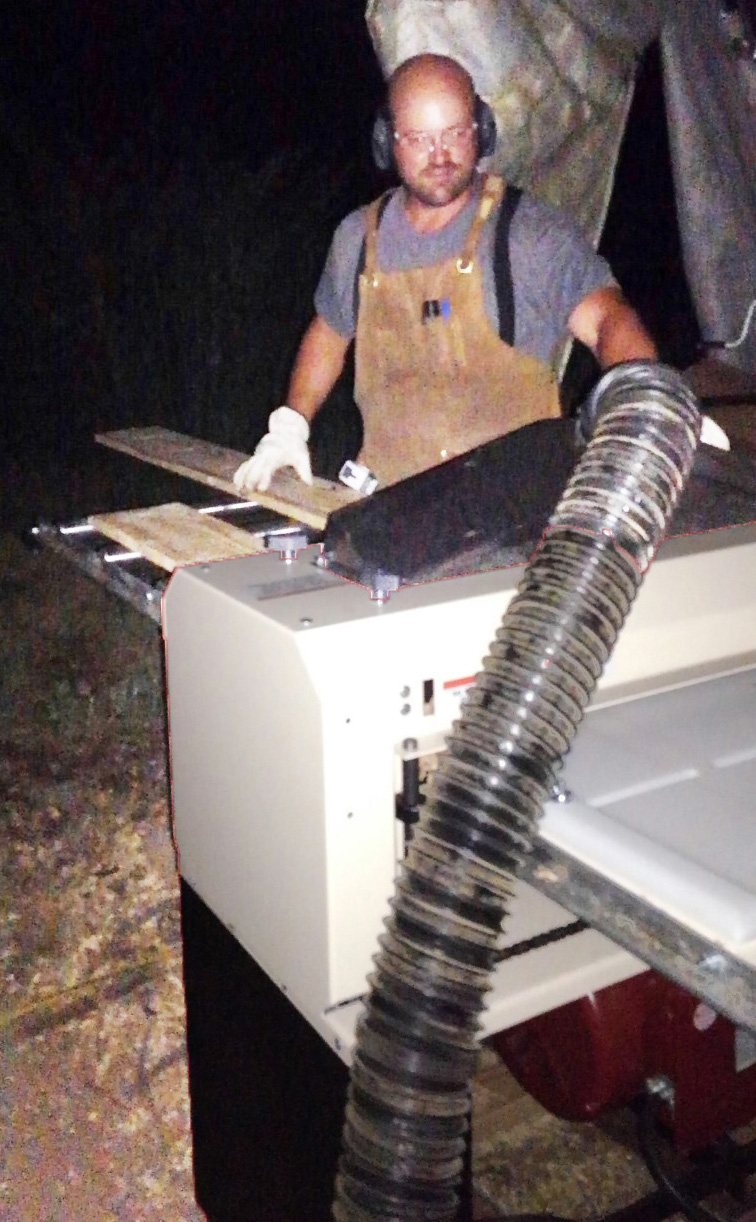 Jim Hated His Old Planer Loves His New Woodmaster Says Ain T No Toy